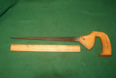 Antique Vintage Millers Falls Compass Keyhole SAW 12" Blade 8 PPI Inv# ...