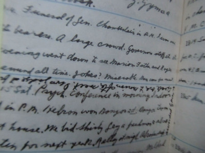 Civil War Diary, Joshua Chamberlain Funeral Bearer, Gettysburg, 20th Me ...