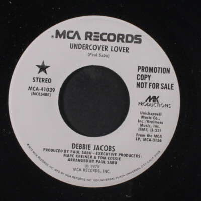DEBBIE JACOBS: undercover lover / same MCA 7" Single 45 RPM | eBay