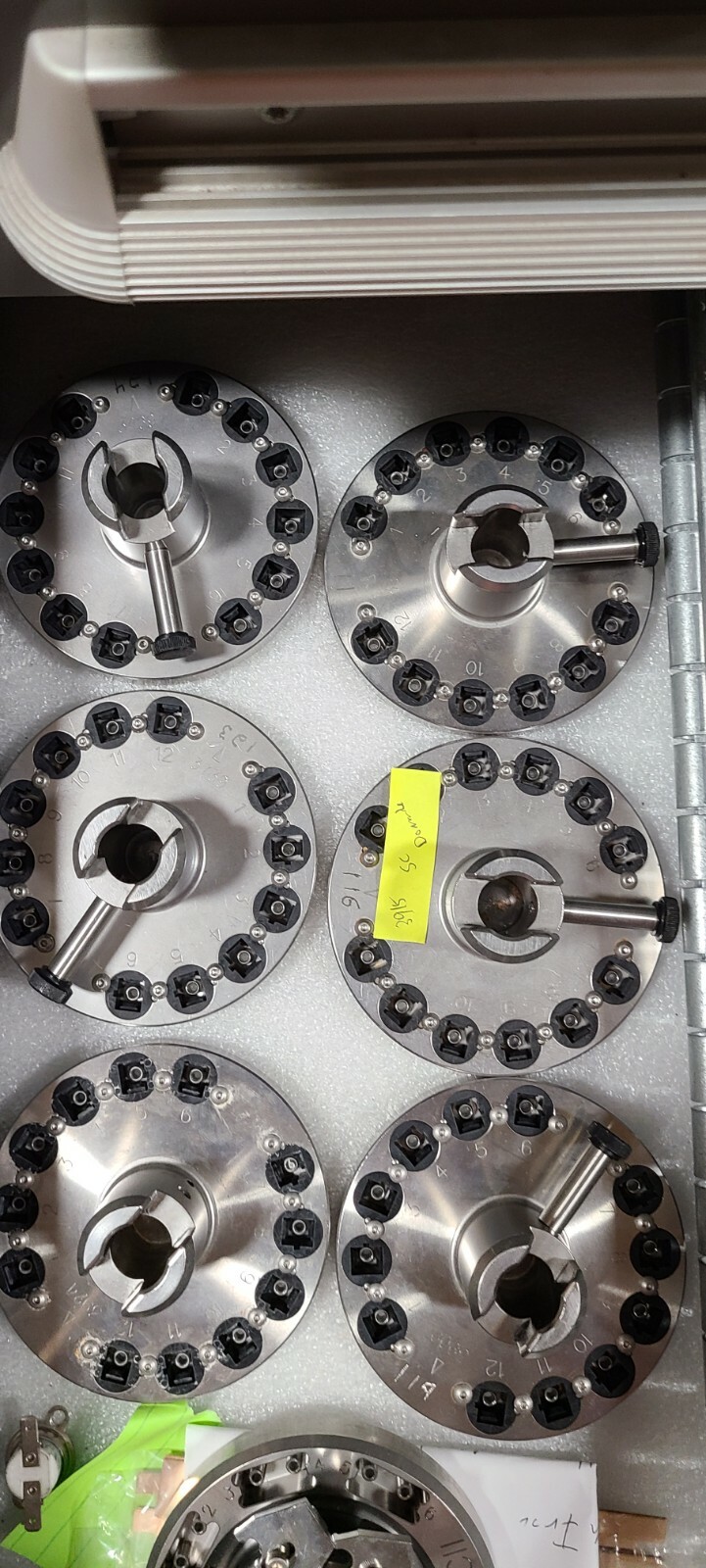 Domaille Engineering SC 12 Position Polishing Fixture Puck HDC-4000 APM ...