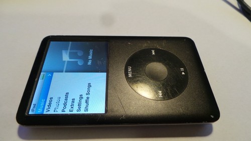 Apple iPod Classic 6th Generation MB147LL/A / A1238 80GB Black MP3 ...