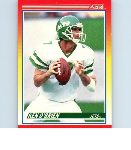 Ken O'Brien 270 Jets 1990 Score NFL Football Trading Card | eBay