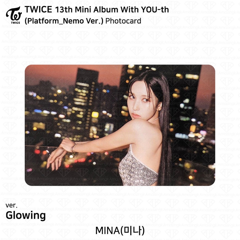 TWICE 13th Mini Album With YOU-th Platform Nemo Ver Special Photocard ...