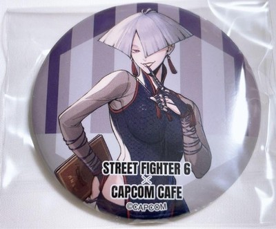 Street Fighter Can Badge 6 Capcom Cafe A.K.I. Aki St. | eBay