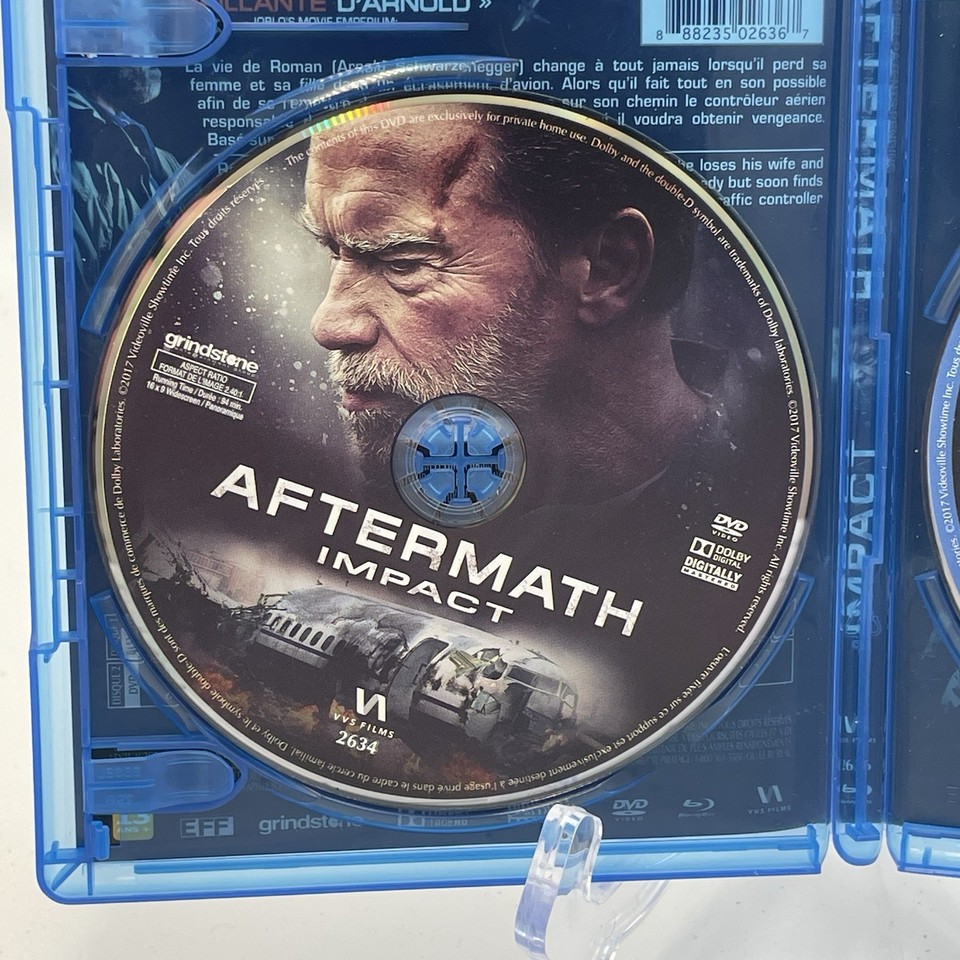 Aftermath Blu-ray/DVD Combo Arnold Schwarzenegger | eBay