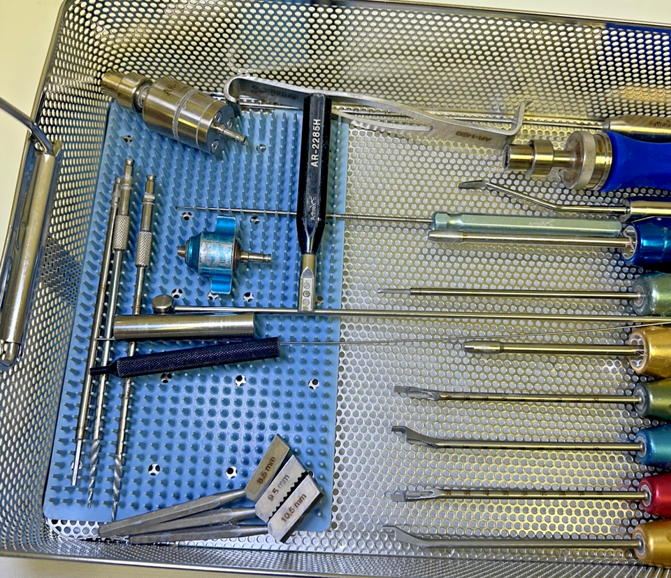 Arthrex ACL Reconstruction System w/ Sterlization Tray Arthroscopy ...