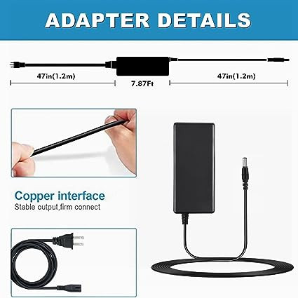 12V AC Adapter For Sirius Radio Boombox SUBX1 SUBX2 SUB-X1 SUB-X2 ...
