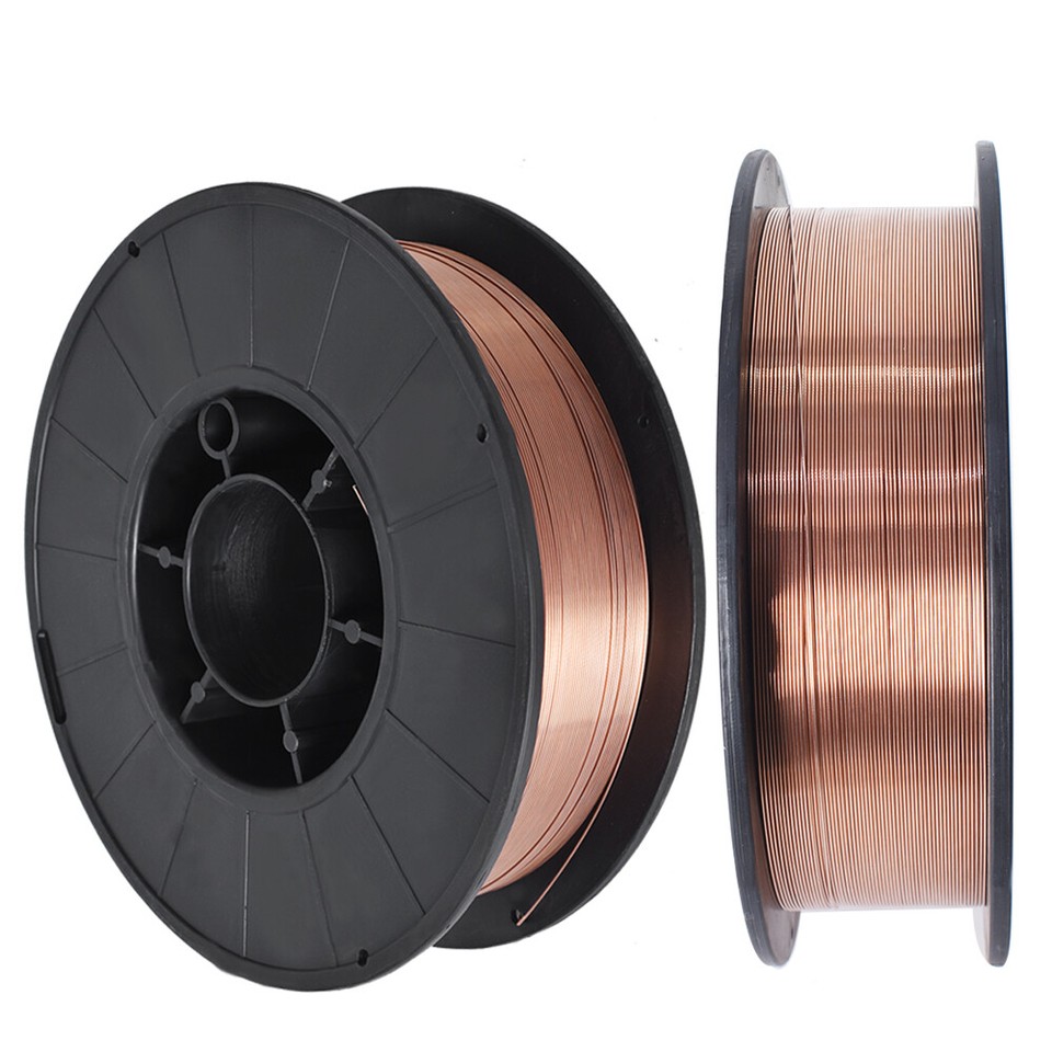 2 Pack ER70S-6 .030" (0.8mm) Mild Steel MIG Welding Wire 11-lb Roll ...