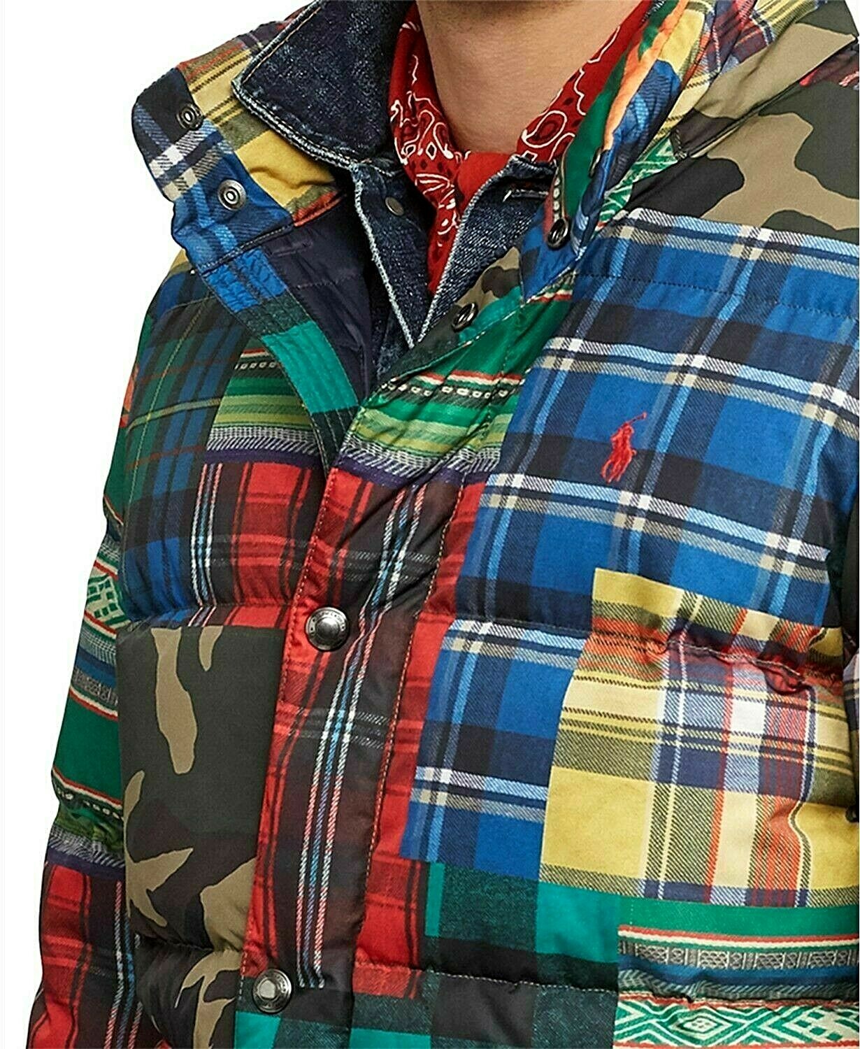Polo Ralph Lauren Patchwork Military US Army Camo Southwestern Aztec ...