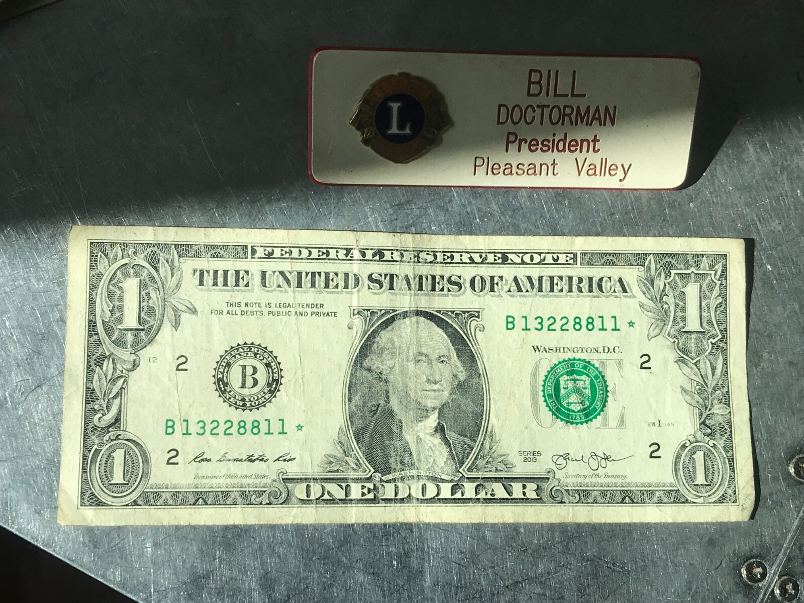 $1 STAR Note US Paper Money one dollar bill series 2013 B 13228811* | eBay