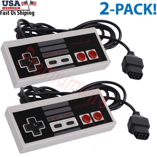 2 Pack Controller For NES-004 Original Nintendo NES Vintage Console ...