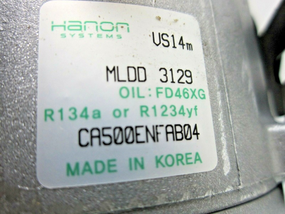 OEM ! A/C COMPRESSOR W/CLUTCH FOR 2014-2018 KIA FORTE 5 SX 1.6L OE ...