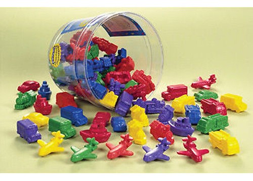 Learning Resources Mini Motor Counters Sorting Educational 144 Count ...
