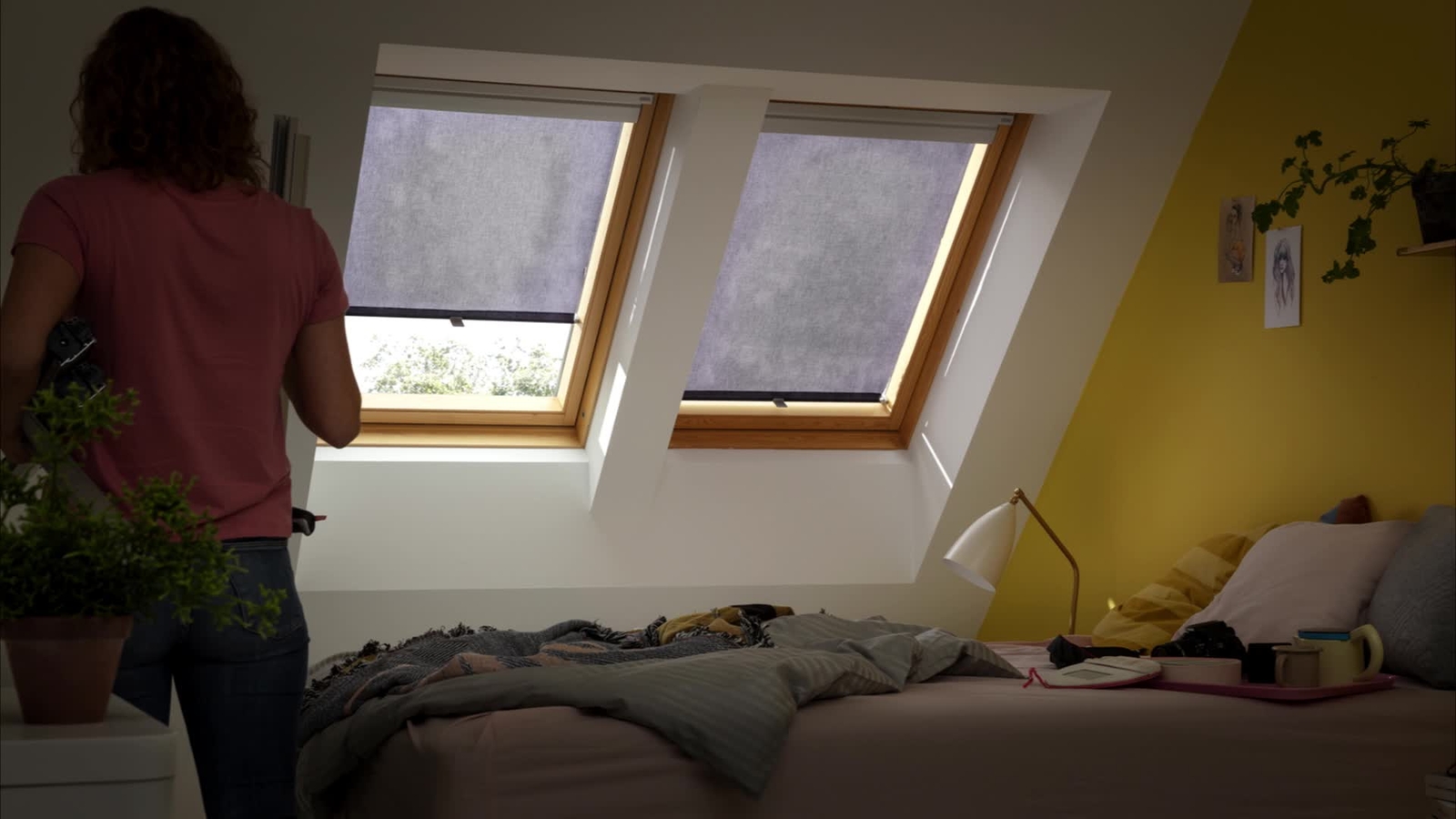 VELUX Replacement Blackout Blinds for VELUX Roof Windows (DBL), Manual ...