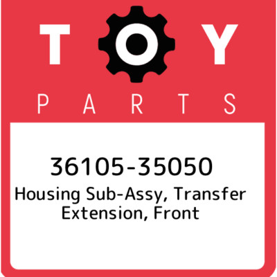 36105-35050 Toyota Housing sub-assy, transfer extension, front ...