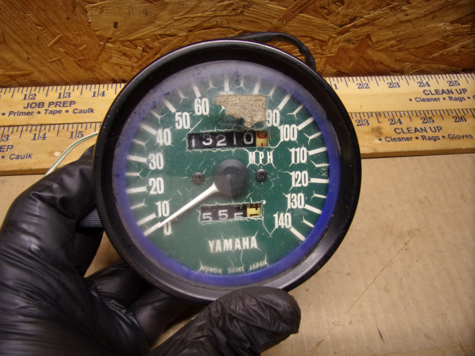 Yamaha 140 MPH Speedometer Used Vintage Motorcycle | eBay