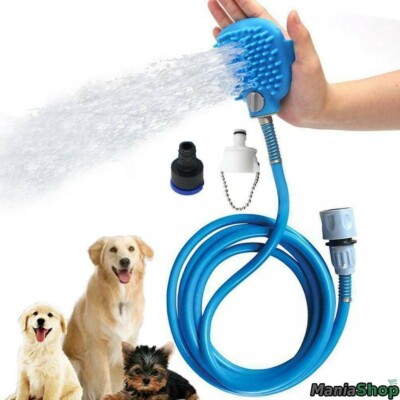 PET BATHING TOOL TUBO SPAZZOLA LAVA CANE GATTO BAGNO TOELETTATURA | eBay