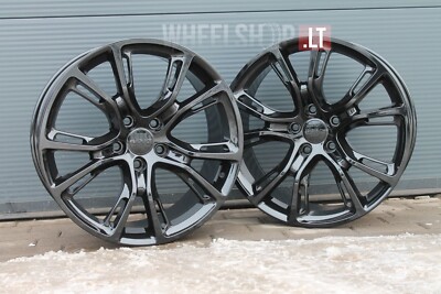 Jeep Grand Cherokee SRT Spider Monkey R20 5x127 4x20 inch Black 9J ET34 ...