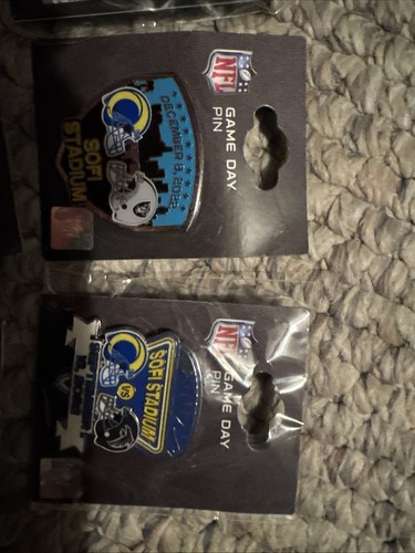Los Angeles Rams Gameday Pin Lot 6 Pins Sofi Stadium | eBay
