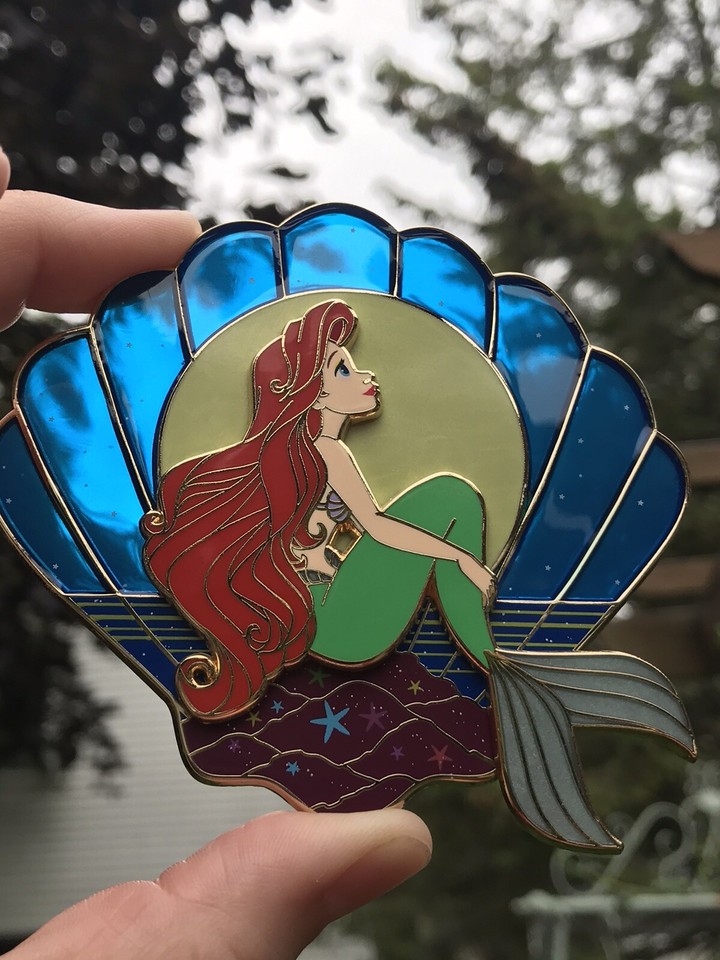 Ariel Princess Anniversary Designs by Genn Fantasy Pin Disney The ...