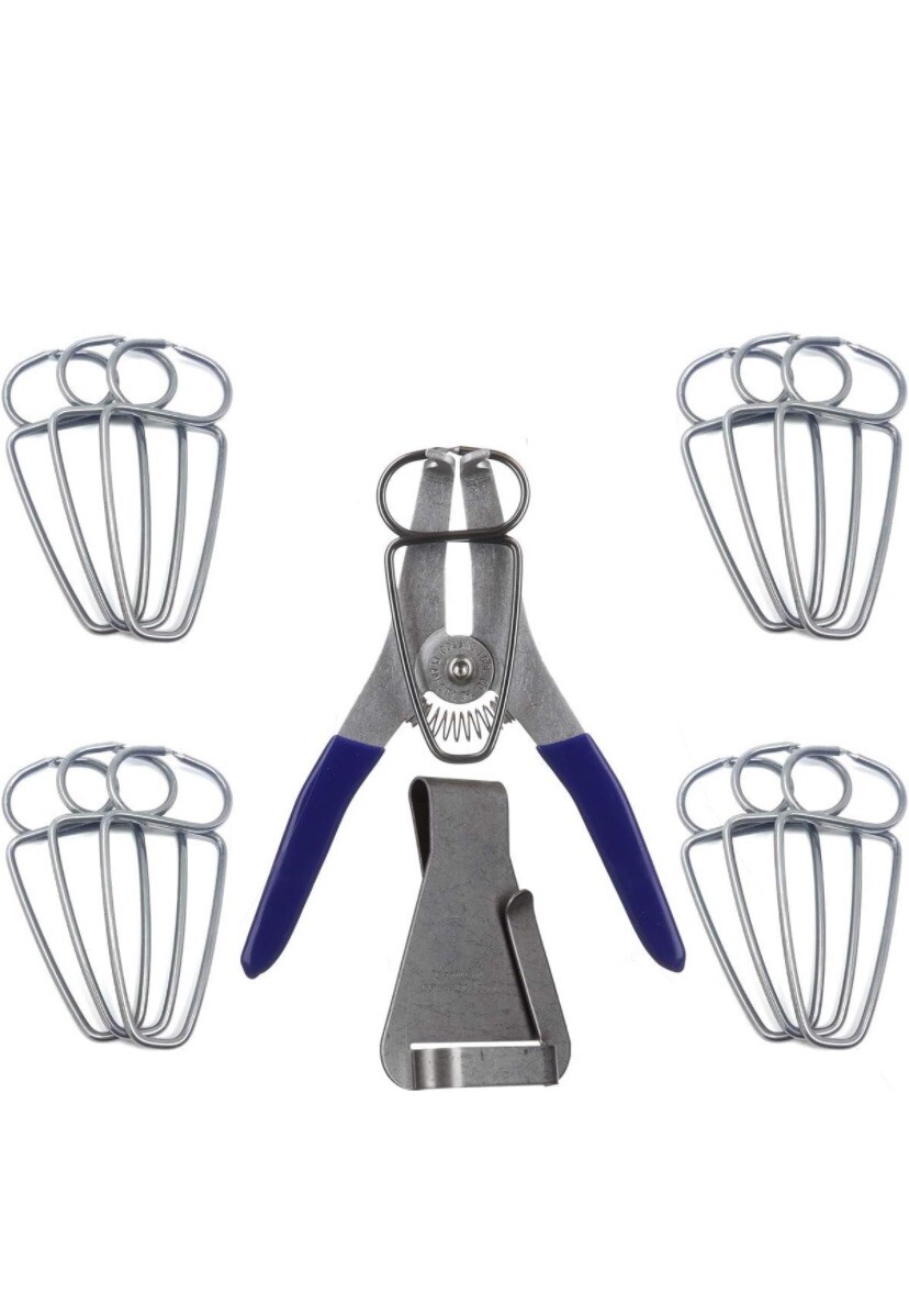 Clam Clamp Picture Frame Clamps Collins Tool Spring Loaded Pliers & 4 ...
