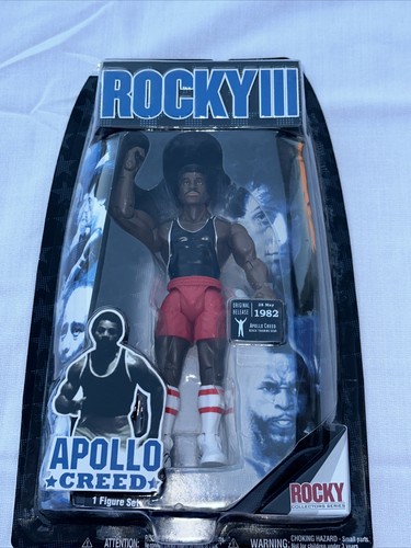 ROCKY III APOLLO CREED JAKKS 2007 TRAINING MONTAGE SOME BUBBLE ...