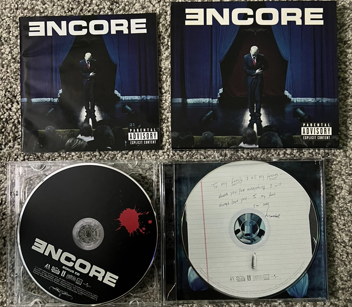 Eminem Encore Bonus Cd