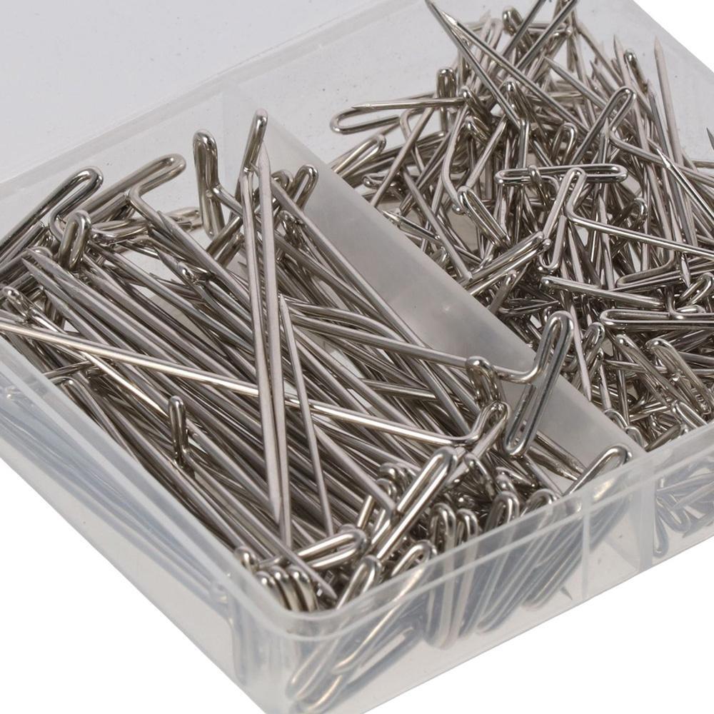 150pcs Silver T Pins Stainless Steel Sewing Pins for Quilting and ...