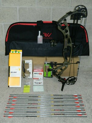 Hoyt Carbon RX-5 Ultra Bow Package- 50 to 60 lb- RX5- 27 to 32" DL ...