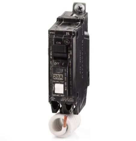 General Electric THQB1120AF2 Arc-Fault 1P 20A Bolt-On Type THQB Circuit ...