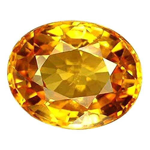 Shobha Natural Enhanced (CERTIFIED) Ceylon Eye Clean Yellow Sapphire ...