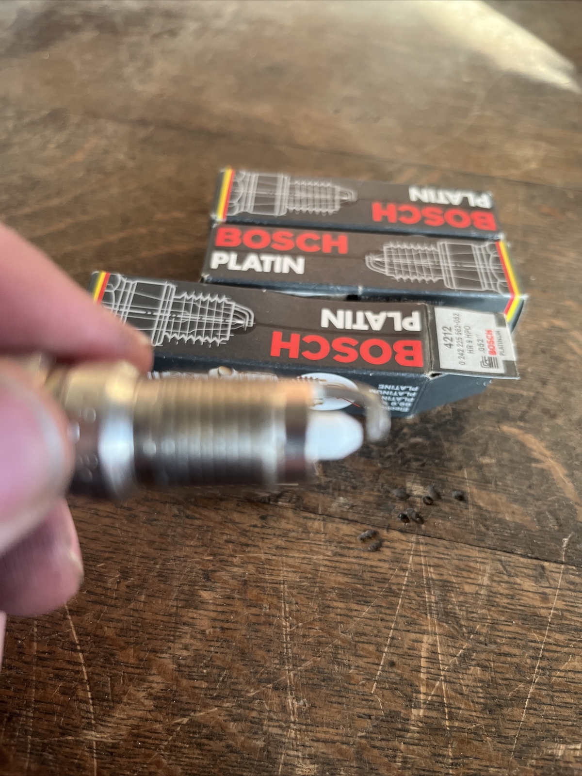 3 NOS BOSCH 4212 PLATINUM PLUS SPARK PLUGS | eBay
