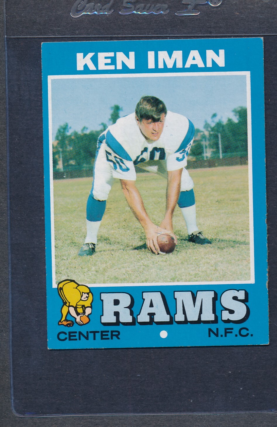 1971 Topps #068 Ken Iman Rams EX/MT *2705 | eBay