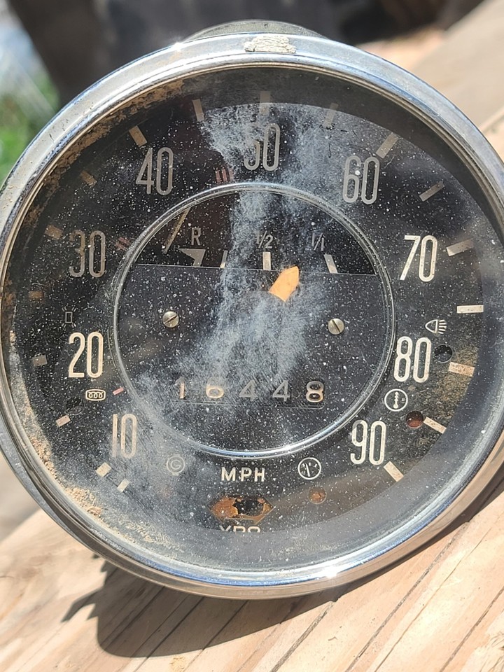 Early Volkswagen Super Beetle Speedometer VW Bug 100MPH | eBay