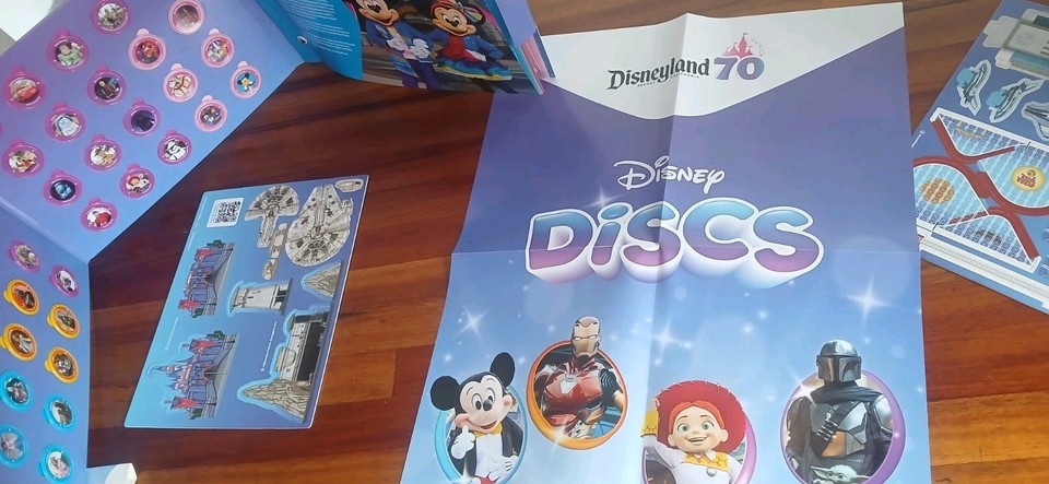 Disney Discs Full Set Cards In Folder And Outer Sleave included Free ...