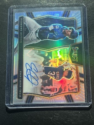 2025 Select Evan Carter Silver Diamond Action Auto | eBay