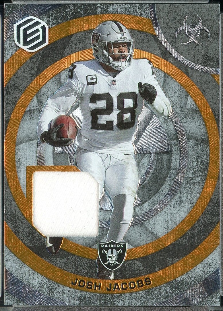 2022 Panini Elements - Critical Mass Memorabilia Josh Jacobs #CM-JJ ...