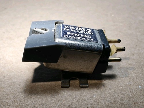 Pickering V15/AT2 Stereo Turntable Cartridge W/ Original DAT2 Stylus ...