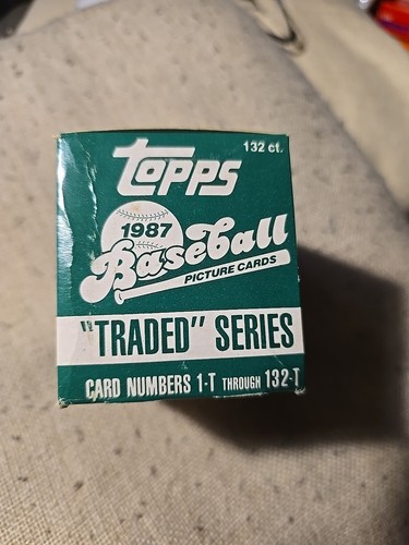 Topps 1987 Baseball "Traded" Series Complete Set | eBay