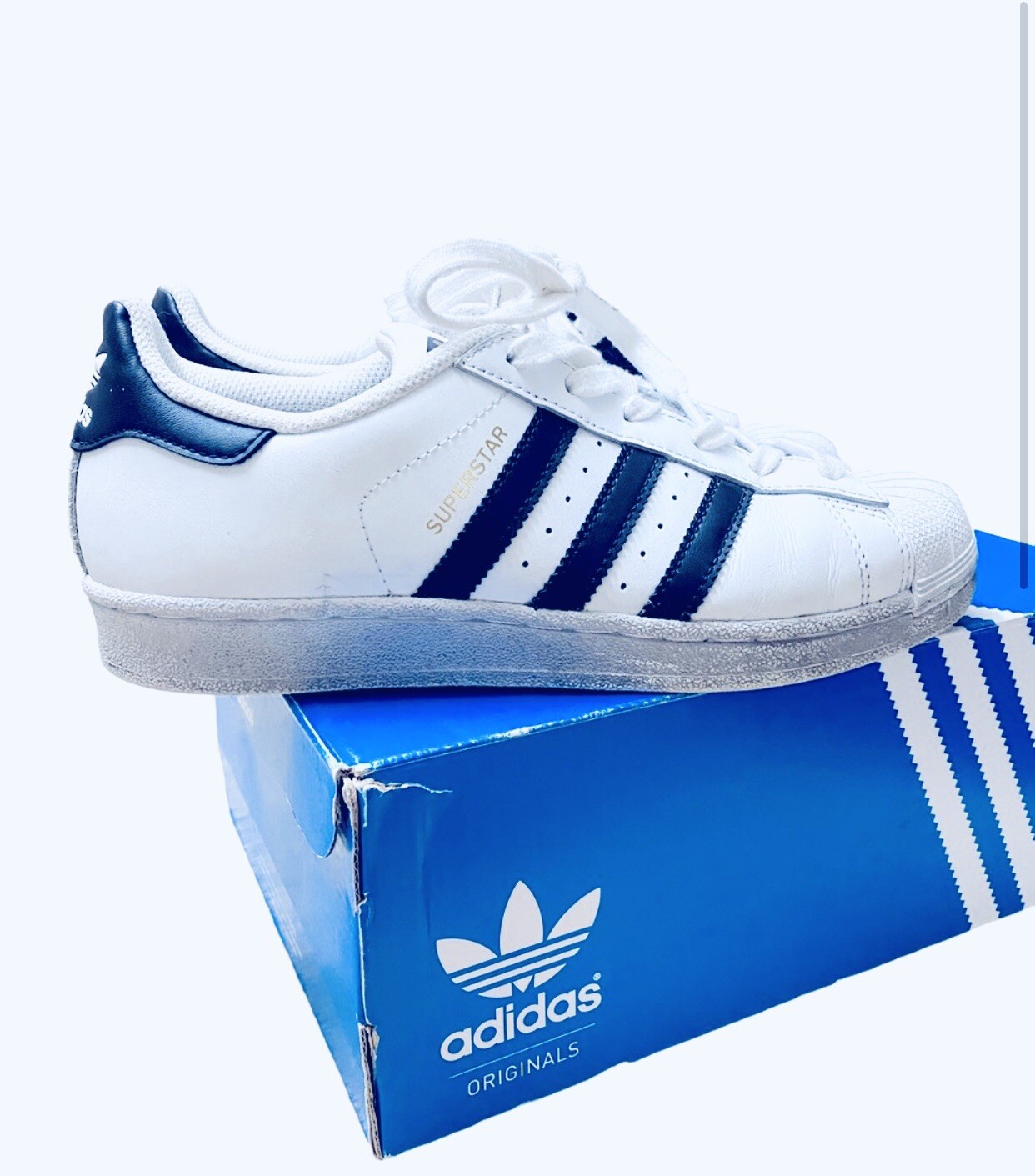 Original Adidas Superstar Sneakers - Iconic 3-Stripe Design | eBay
