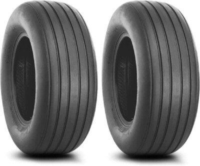 Two 12.5x15 Implement I-1 Tires Tubeless Heavy Duty 12.5-15 Tires 12515 ...