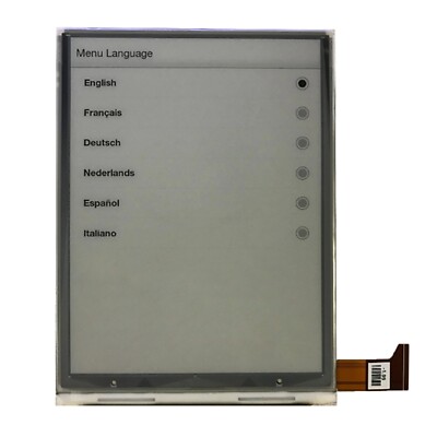 6-Inch E-Ink Display ED060XCG No Backlight E-Book Reader Display ...
