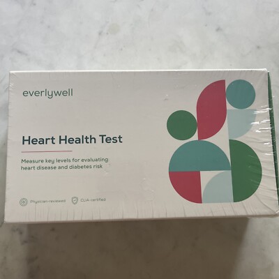 NEW Everlywell Heart Health Test At Home Kit For Heart Disease Diabetes ...