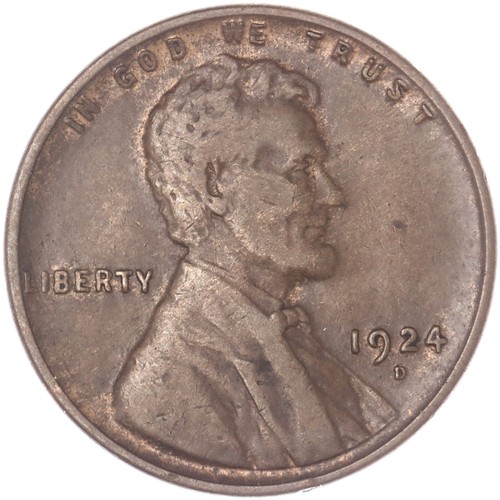 1924 D Lincoln Wheat Cent Fine Penny FN See Pics A625 | eBay