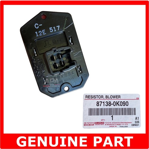 GENUINE Toyota Hilux KUN16 KUN26 TGN16 GGN15 Heater Fan Blower Motor ...