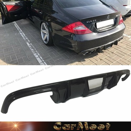 Fit 06-10 BENZ W219 CLS55AMG CLS63AMG Carbon Fiber 7CM Look Rear Back ...