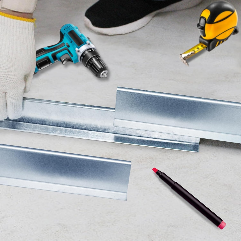 Garage Door Strut 16 Foot Heavy Duty Garage Door Reinforcement Support ...