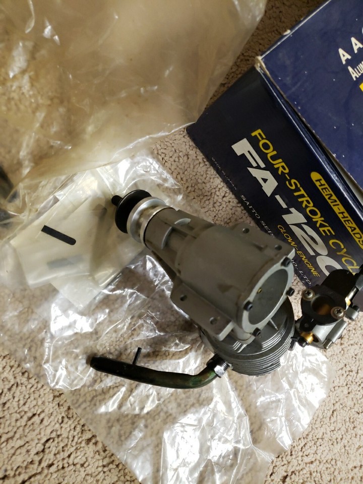 Saito Engine - Saito FA-120 four stroke engine - Nice | eBay