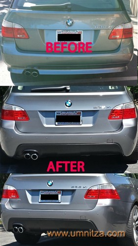 Fits BMW 5-Series E60 E61 Wagon Touring Rear Bumper Mtech M Sport ...
