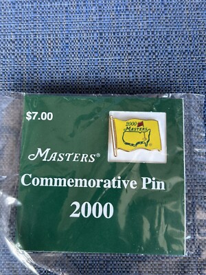 Masters Golf Tournament Augusta Commemorative Pin 2000 Brand New. (M2c ...